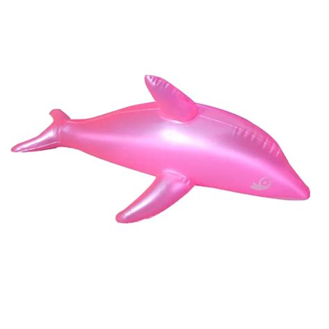 Dolphin Inflatable Toy Inflate Beach Poolside Aquatic Themed Decor