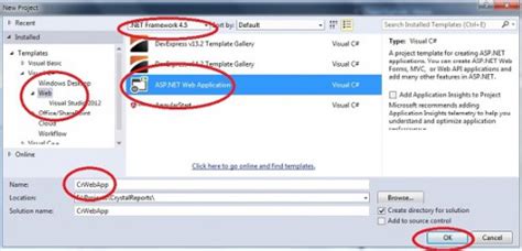 How To Create Crystal Reports In ASP NET Webforms
