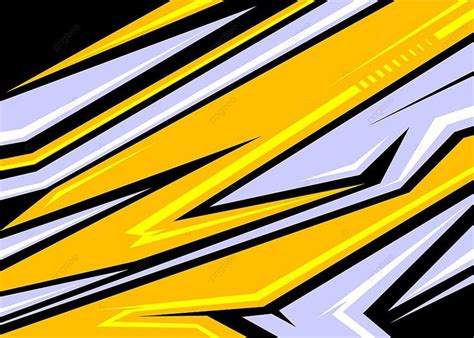 Racing Abstract Background Stripes With Pastel Blue Gold Black White