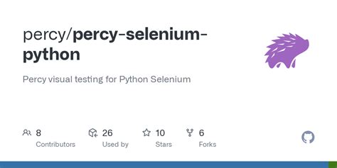 Github Percy Percy Selenium Python Percy Visual Testing For Python Selenium