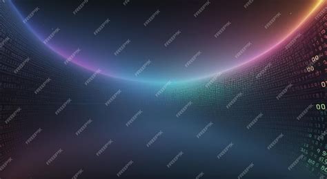 Premium Photo Binary Symphony Layered Illustration Of Binary Code Background