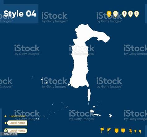 사우스 술라웨시 인도네시아 파란색 배경에 고립된지도 개요 지도 벡터 맵 0명에 대한 스톡 벡터 아트 및 기타 이미지 0명