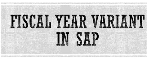 Fiscal Year Variant In Sap S4 Hana Financial Year In Sap Sap Hana Tutorials