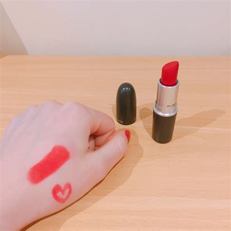 맥 Mac 레트로 매트 립스틱 [루비 우] 파워리뷰 By 아밀리아 언니의파우치