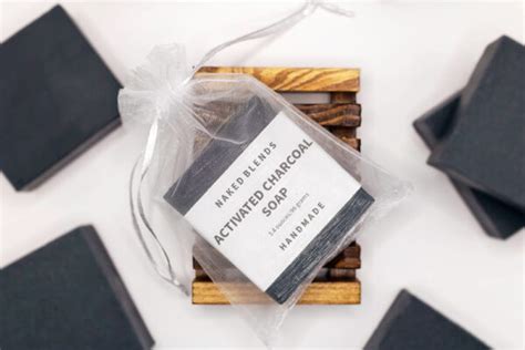 Activated Charcoal Bath Bar Naked Blends Products