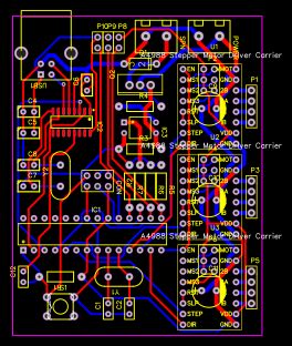 New CNC Atmega328 Resources EasyEDA