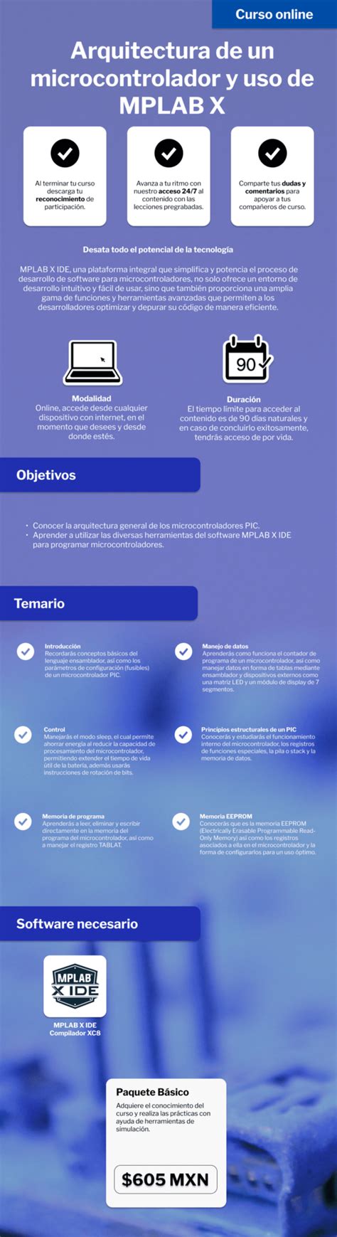 Arquitectura De Un Microcontrolador Pic Y Uso De Mplab X Cursos