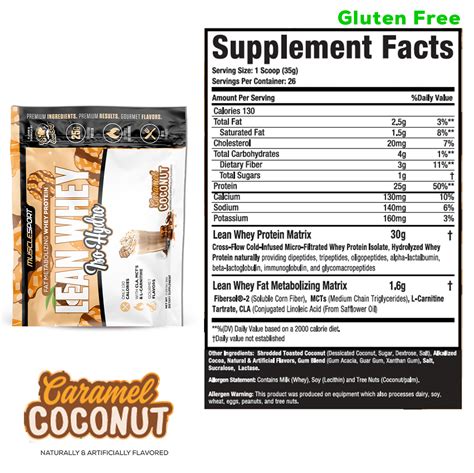 Lean Whey Single Serve Packets Whey Protein Isolate Musclesport®