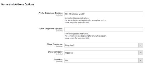 Admin How To Remove The Prefix Field From The Checkout In 2 2 Magento Stack Exchange