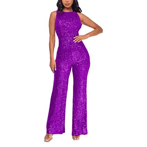 Blphud Ladies Skirts Midi Length Womens Utility Jumpsuit Sequins