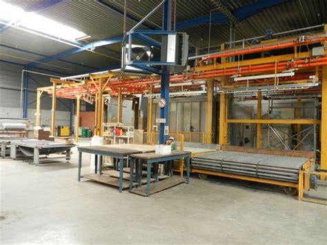 Used Surface Treatment Machines Sames Installation Degreasing