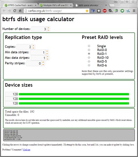 BTRFS Cache Pool Available Space General Support Unraid