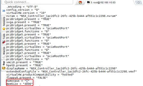 vmware nsx homelab downgrade cpu ram nsx controllers vinception