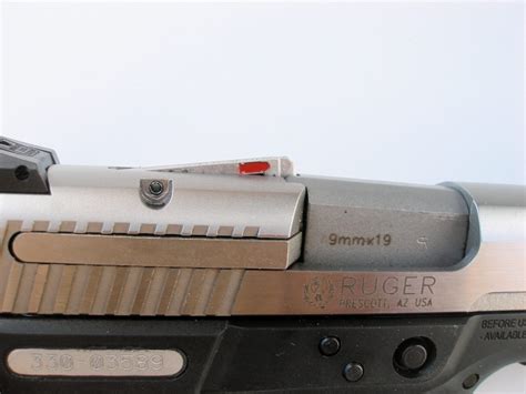 Sr9 High Capacity 9mm Rugers First Striker Fired Pistol Swat