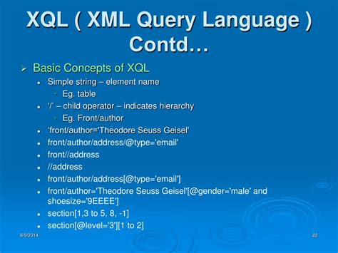 ppt querying xml database using relational database system powerpoint presentation id 494802