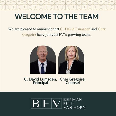 Berman Fink Van Horn Pc Posted On Linkedin