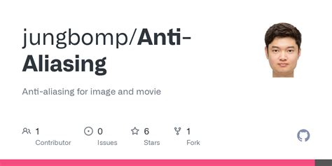 GitHub Jungbomp Anti Aliasing Anti Aliasing For Image And Movie