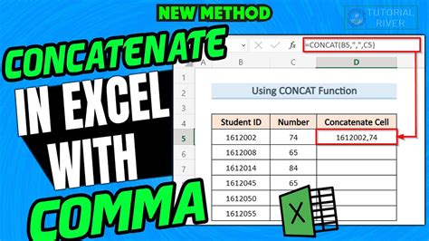 How To Concatenate In Excel With Comma 2025 Concatenate In Excel