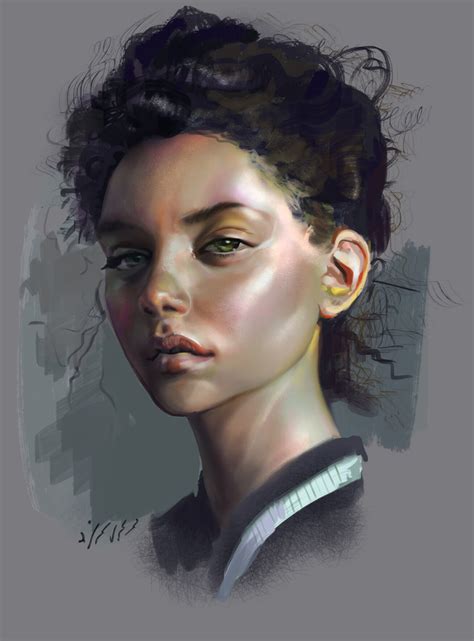 Artstation Marina Nery Portrait