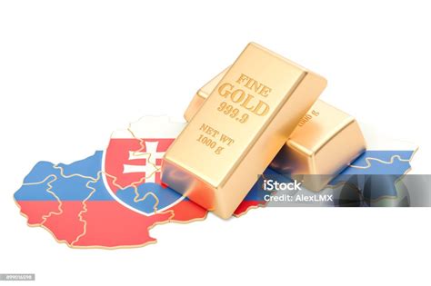 슬로바키아 개념 3d에 고립 된 흰색 배경 렌더링의 황금 보유 0명에 대한 스톡 사진 및 기타 이미지 0명 3차원 형태
