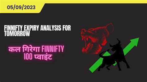 Fin Nifty Prediction For Tomorrow Nifty Analysis For Tuesday 5