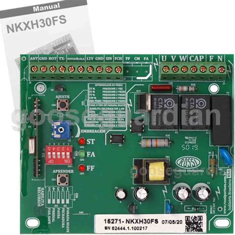 Kit 1 Motor Rossi Dz Nano Turbo 4m Crem 2 Control Portão Deslizante