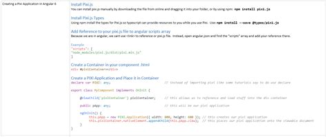 How To Use Pixi Js With Angular 6 R Pixijs