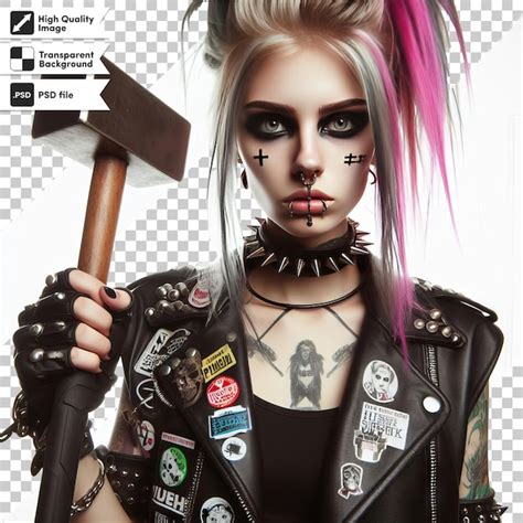 A Poster For A Girl With A Fake Arrow Pointing To The Camera Premium AI Generated PSD