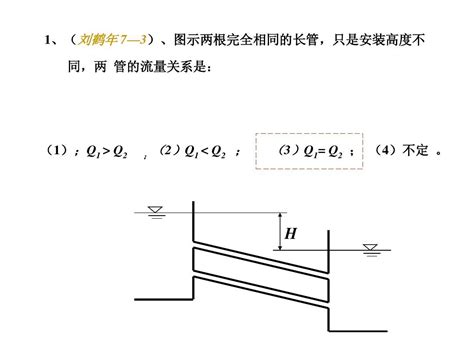 流体力学孔、管、串、并联总结课件word文档在线阅读与下载无忧文档