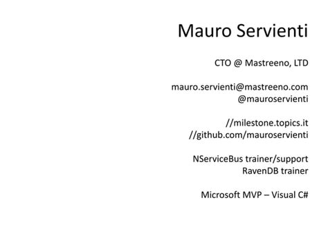 Nservicebus Introduction To A Message Based Distributed Architecture