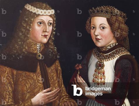 Image Of Ladislaus Posthumous King Of Bohemia And Magdalena Of Valois