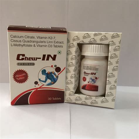 Chew In Tablets Smotec Pharmaceuticals