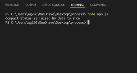 Objet Node Js Process Report Stacklima