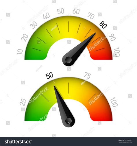 progress indicator with percentage vector illustration 315086627