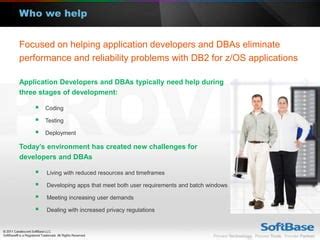 DB For Z OS Solutions PPT