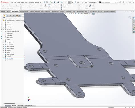 All Of My Sheet Metal Controls Somehow Got Greyed Out What Happened