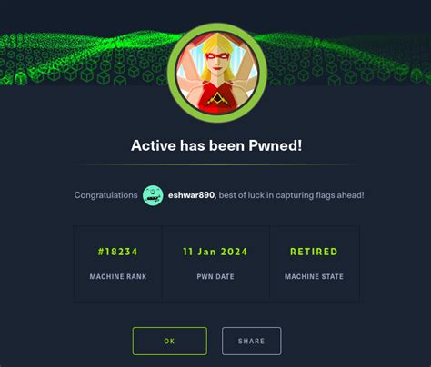 Active Htb Retired Machine Easy Active Directory 01 By Eshwar