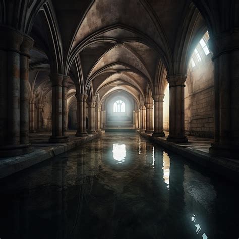Premium Photo An Old Mysterious Crypt