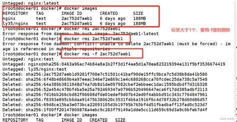 Docker镜像和容器操作
