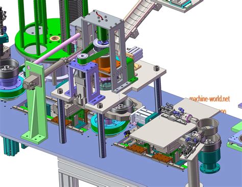 Industrial 3d Model Flywheel Assembly Machine Machine World