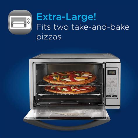 Oster Extra Large Digital Countertop Convection Oven Stainless Steel