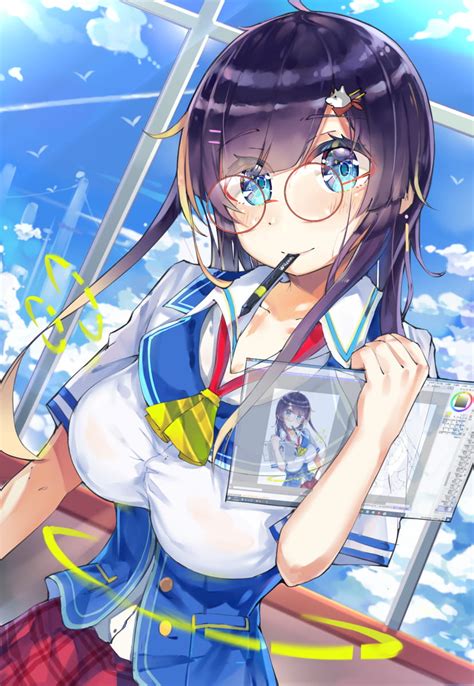 【每日p站本子图】认真的少女果然都很可爱1 萌娘资源站