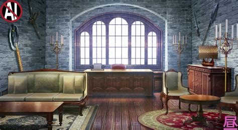 【背景素材】ギルド執務室ファンタジー編part04 021guildroom 背景専門店みにくる Booth