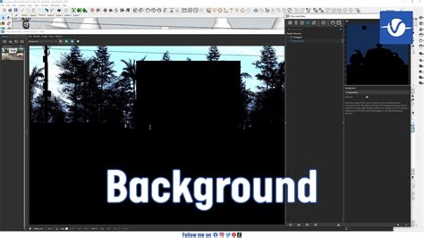 Background Render Element In V Ray 6 For SketchUp Sketchup Vray YouTube