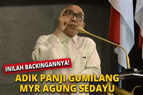 Inilah Sosok Adik Panji Gumilang Myr Agung Sedayu