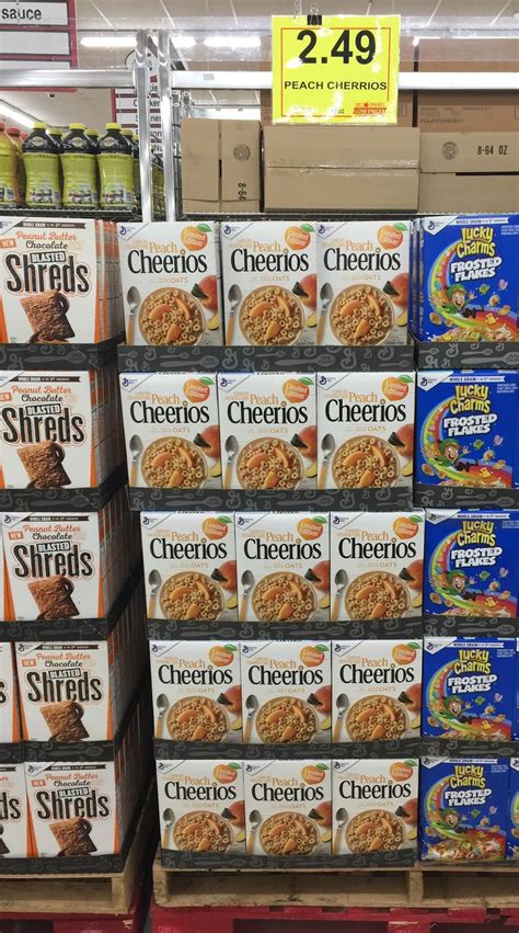 Retiring Guys Digest This Week In The Cereal Aisle Its Just Peachy
