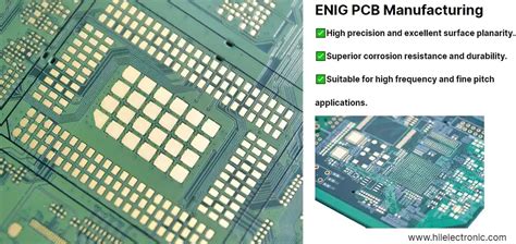 Electroless Nickel Immersion Gold Enig Pcb Manufacturing