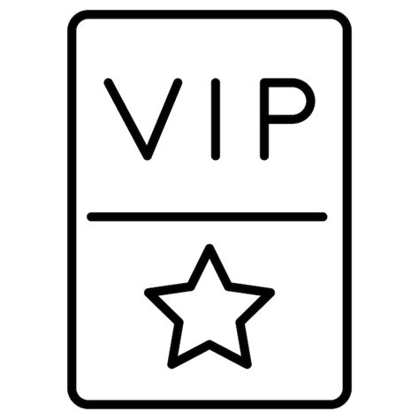 Premium Vector Vip Pass Vector Illustration
