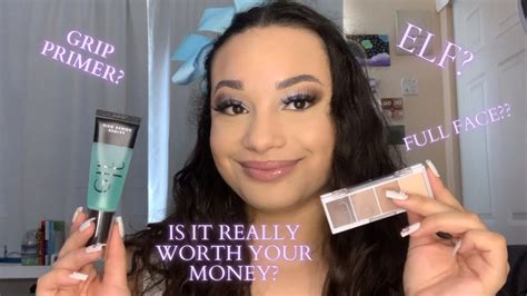 Full Face Of Elf Worth The Hype ️amaya Pritchett🦋 Youtube