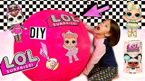 Diy How To Make Giant Lol Surprise Ball Youtube